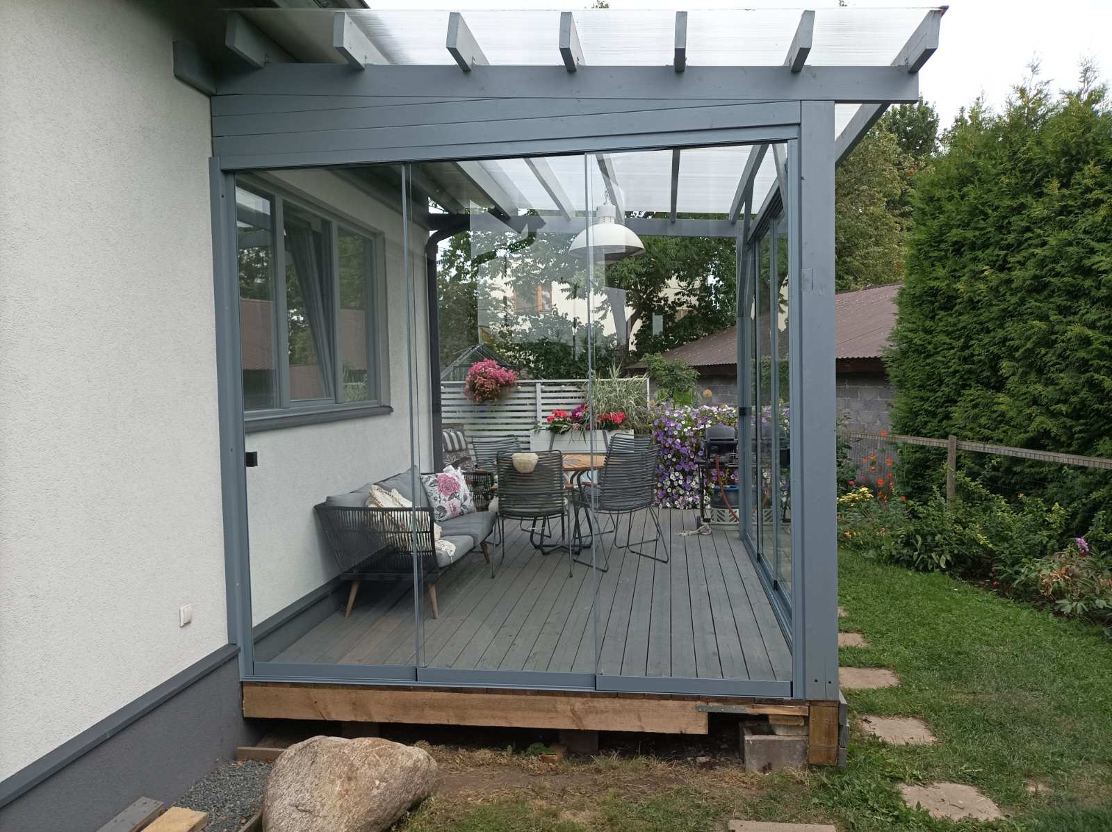 Terrasside Klaasimine - Kasuta Terrassi Aastaringselt - Lümico